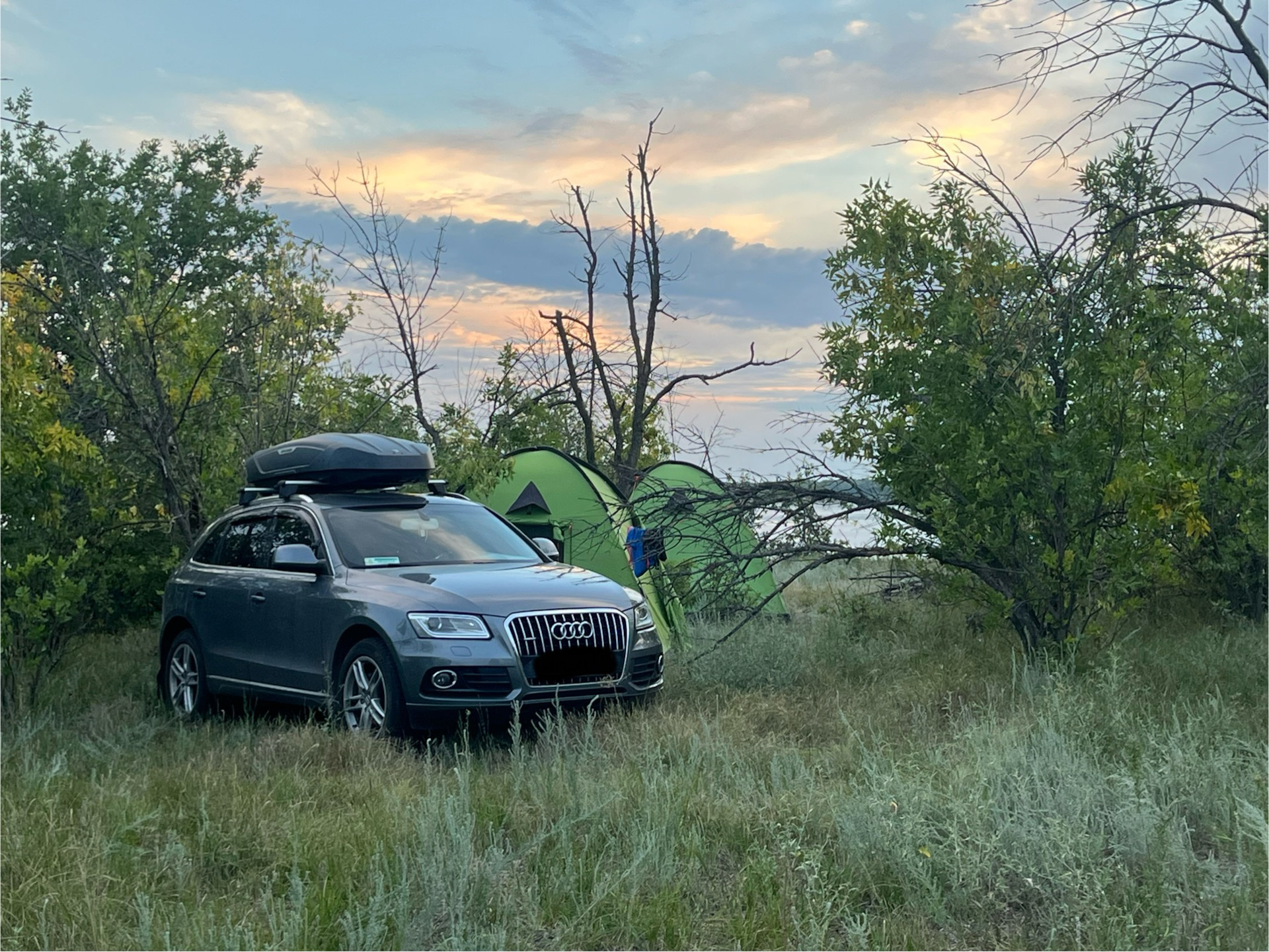 Рыбалка — Audi Q5 (1G), 2 л, 2014 года | путешествие | DRIVE2