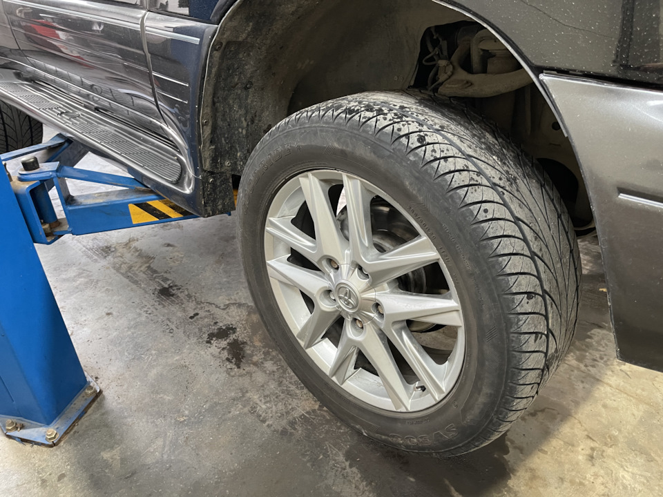 Большое ТО — Lexus LX (UZJ100), 4,7 л, 2007 года | визит на сервис | DRIVE2