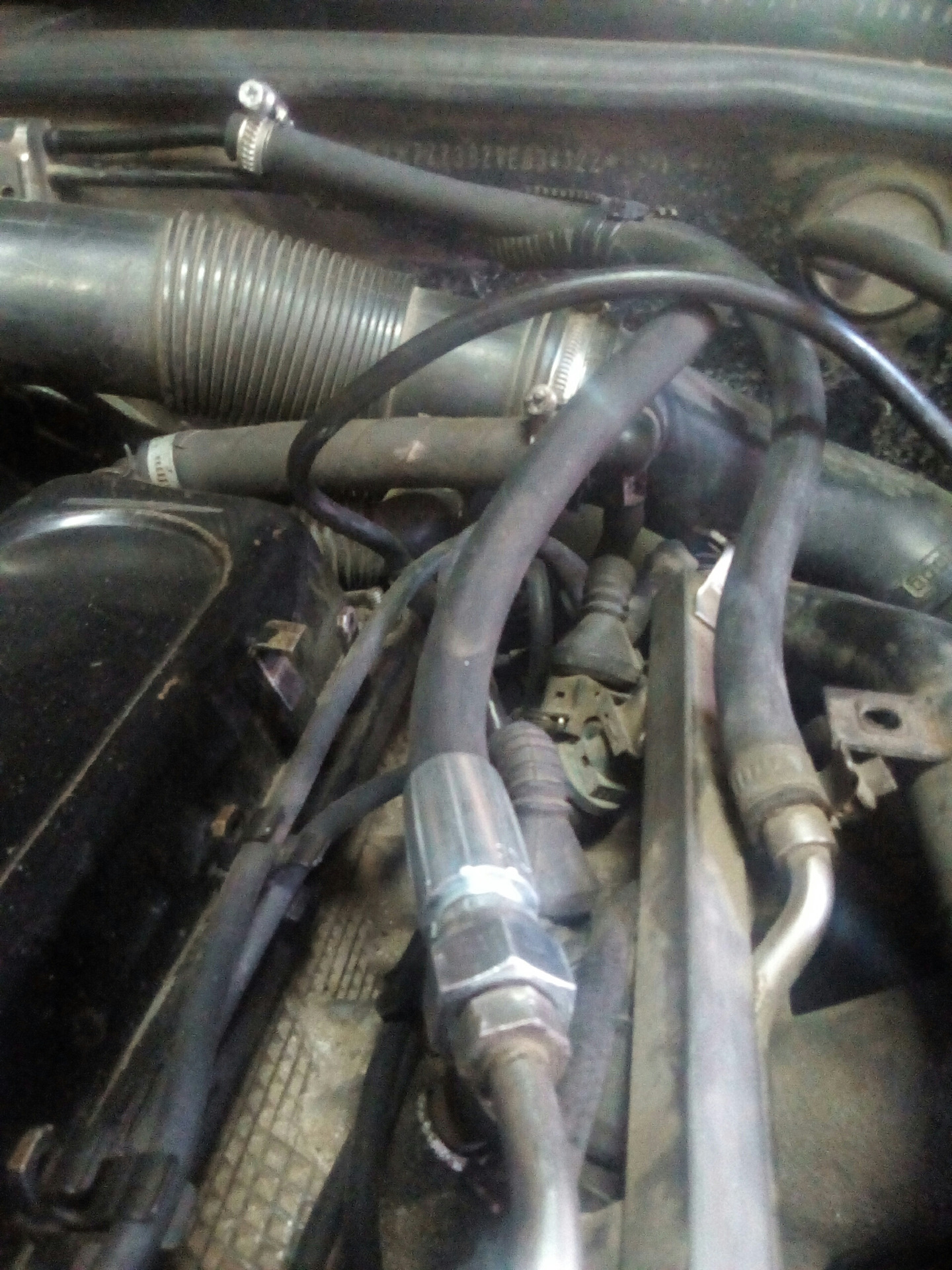 Замена топливного шланга — Volkswagen Passat B5, 1,6 л, 1996 года ...