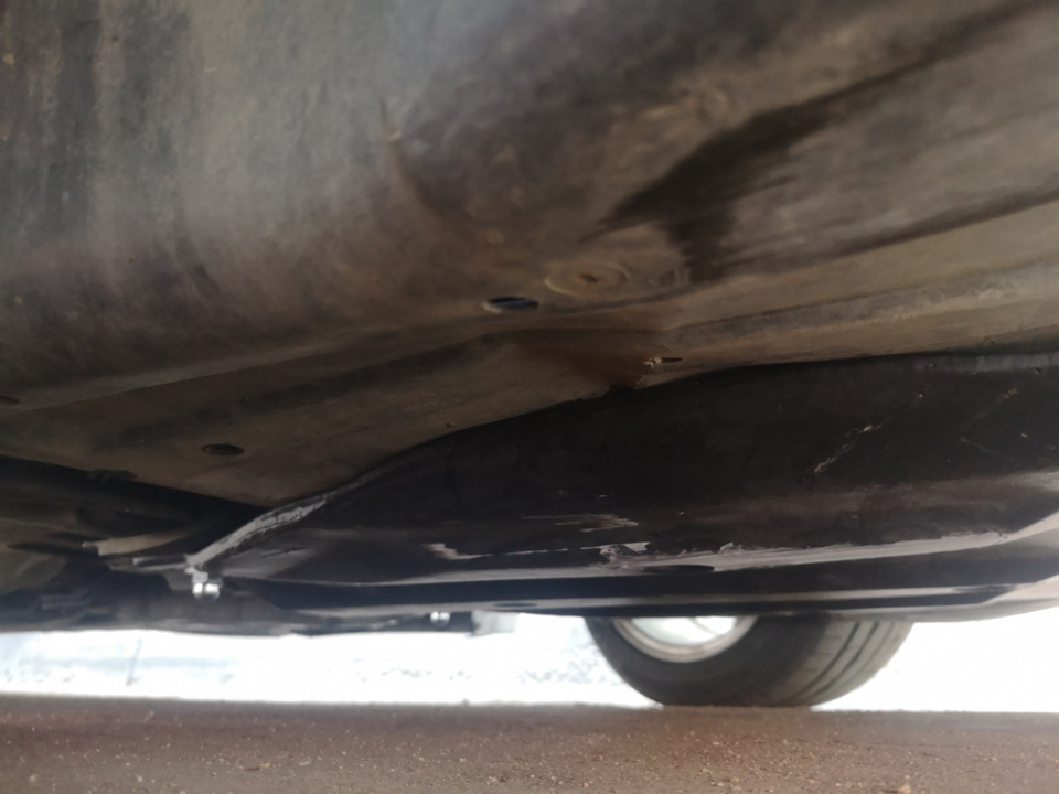 Защита картера двигателя АвтоЩИТ — Honda Fit (2G), 1,5 л, 2008 года ...