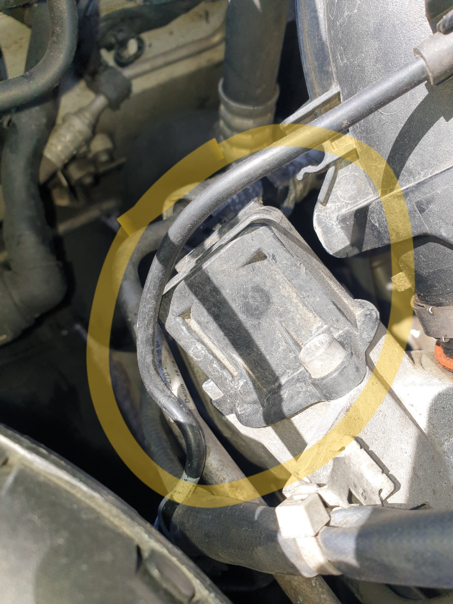 Перепускной клапан турбины — Mercedes-Benz CLA (C117), 1,6 л, 2014 года ...