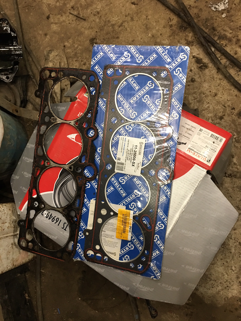 1125000SX Прокладка, головка цилиндра STELLOX | Запчасти на DRIVE2