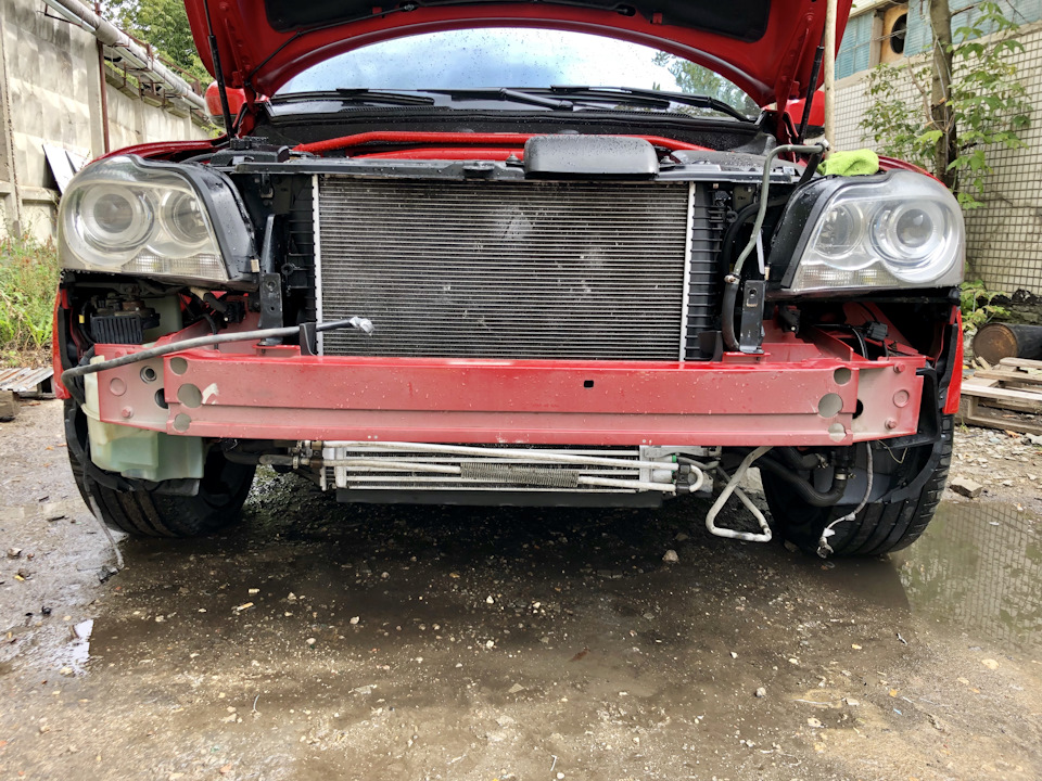 Замена радиатора кондиционера Volvo и дополнительного радиатора АКПП ...