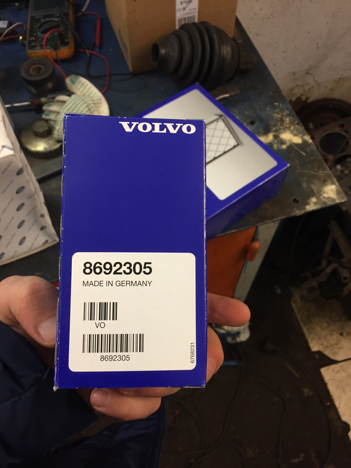 Т.О. На 183 000 км — Volvo S40 (2G), 2,4 л, 2008 года | плановое ТО ...