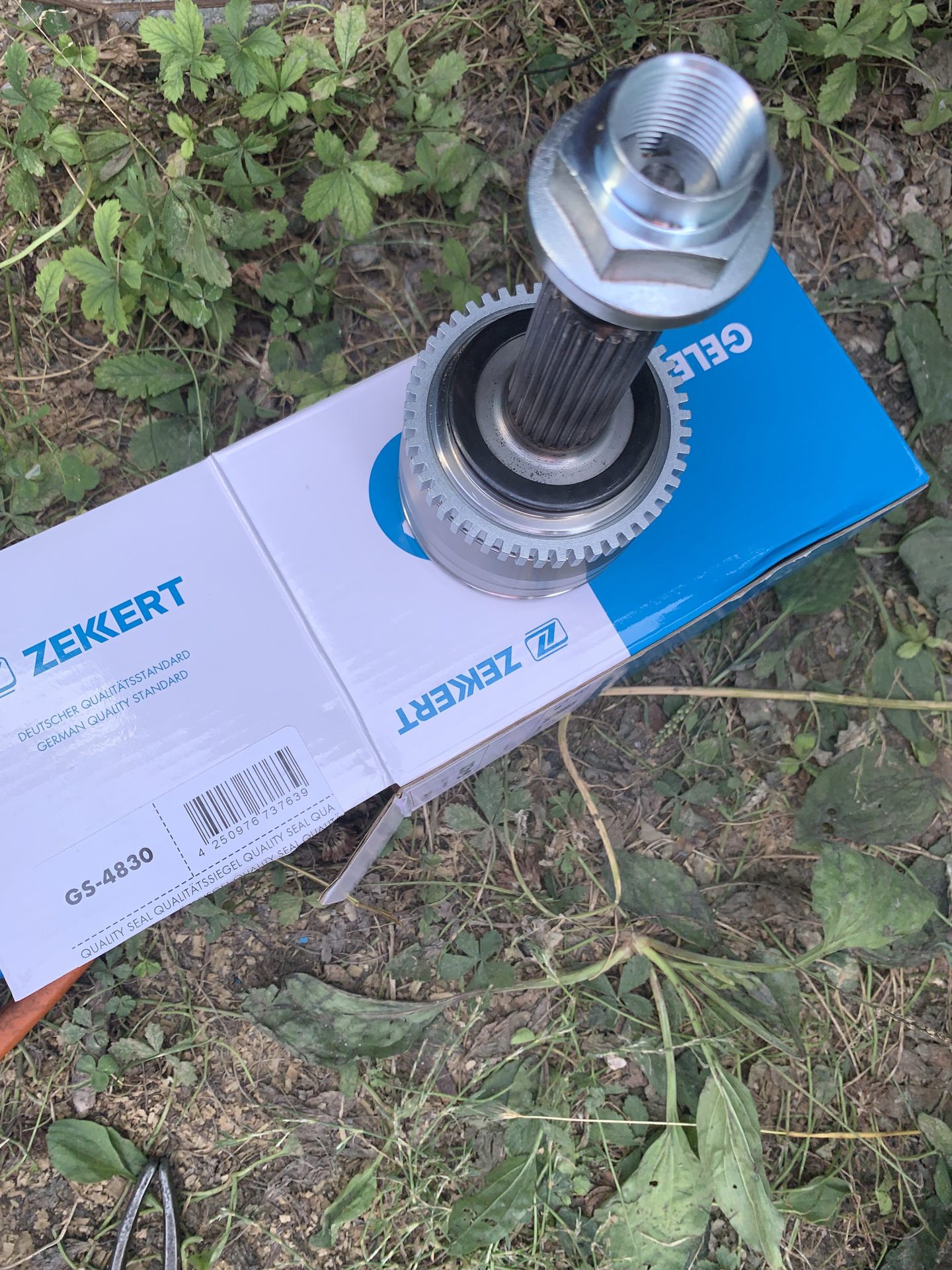 Шрус ZEKKERT с пробегом за 200+тыс — Hyundai Solaris (1G), 1,6 л, 2012 ...