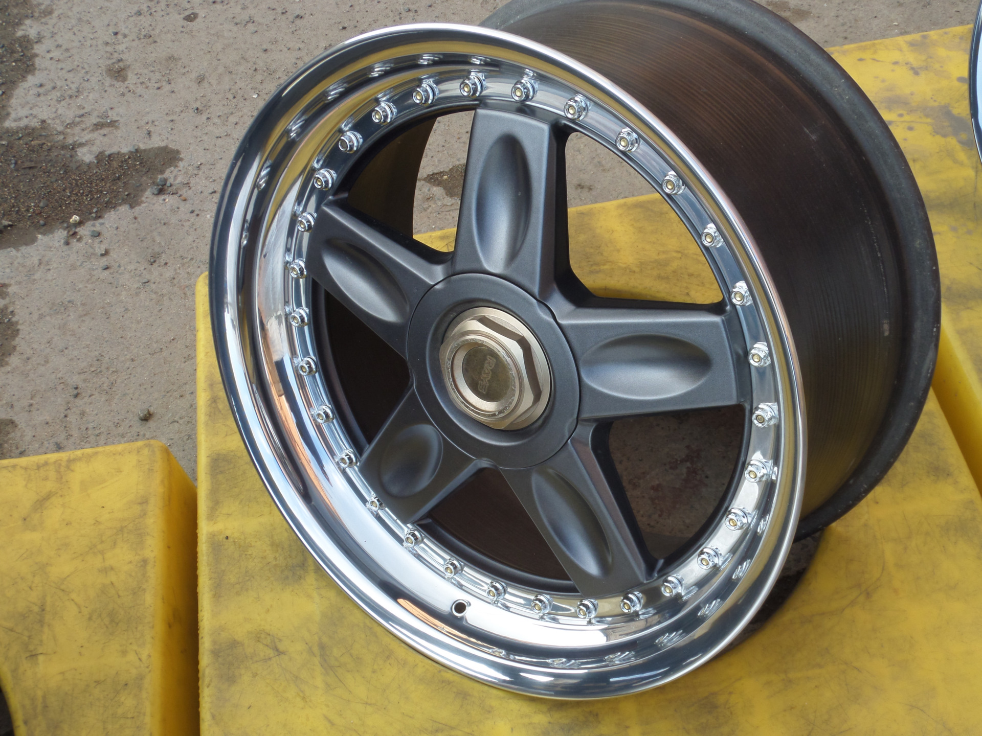 RAYS VOLK CV-Pro — покраска, полировка + прозрачный лак — DRIVE2