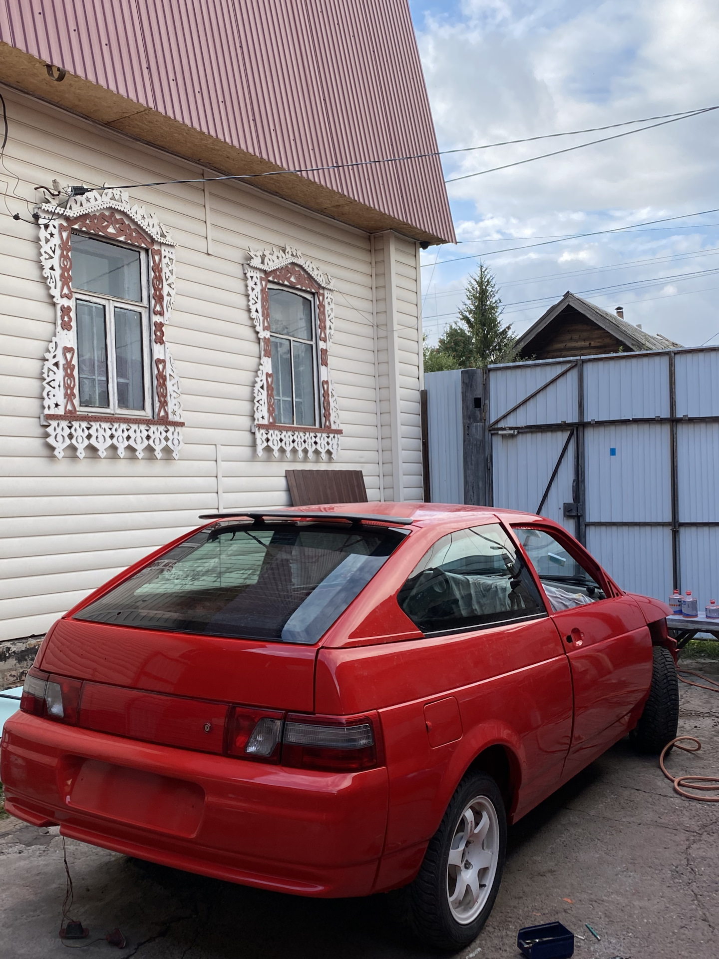 Конечная ))(дополнил) — Lada 112 Coupe, 1,6 л, 2007 года | кузовной ремонт | DRIVE2