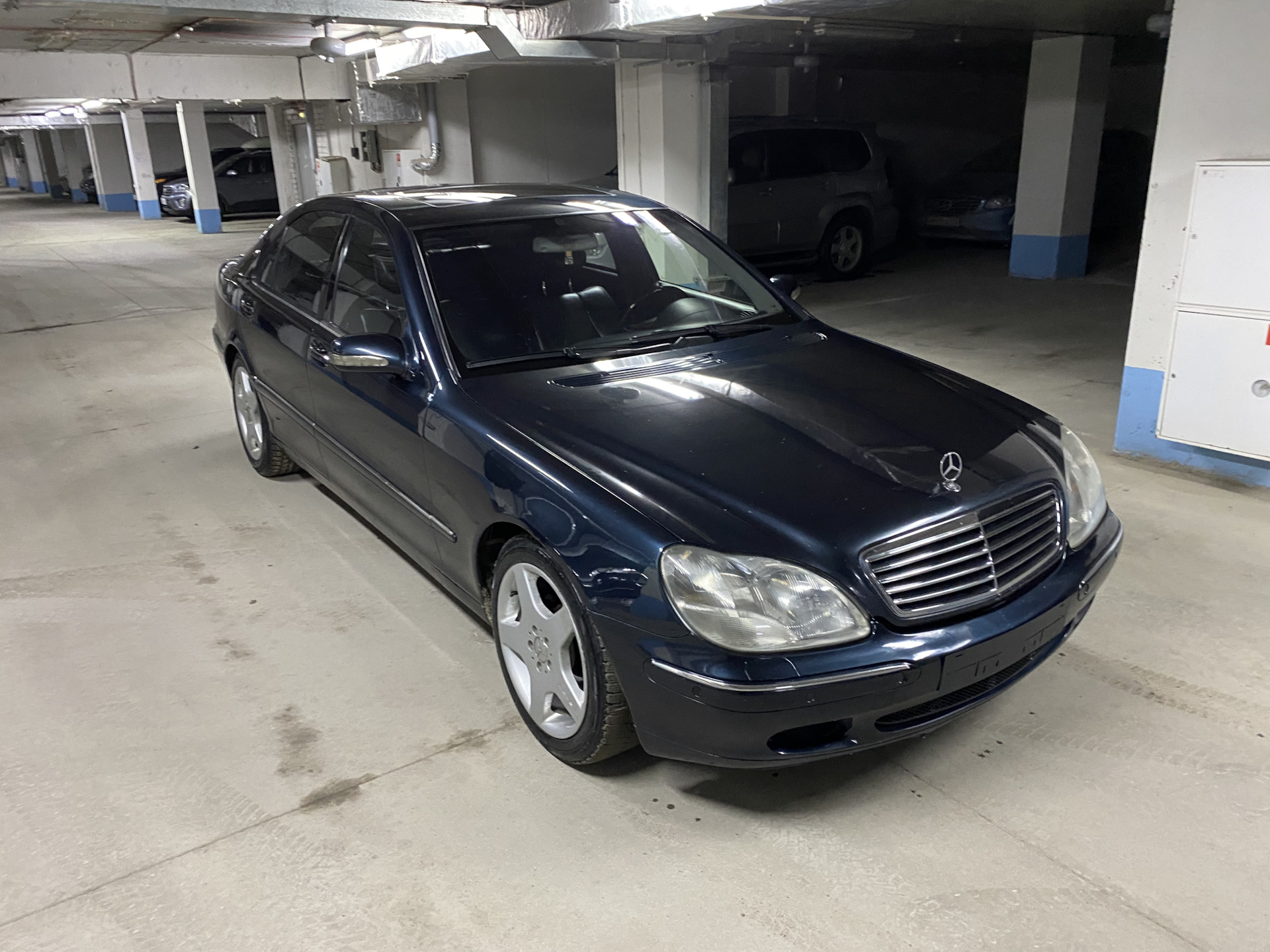 7. Диски R18 AMG — Mercedes-Benz S-Class (W220), 5 л, 2000 года ...