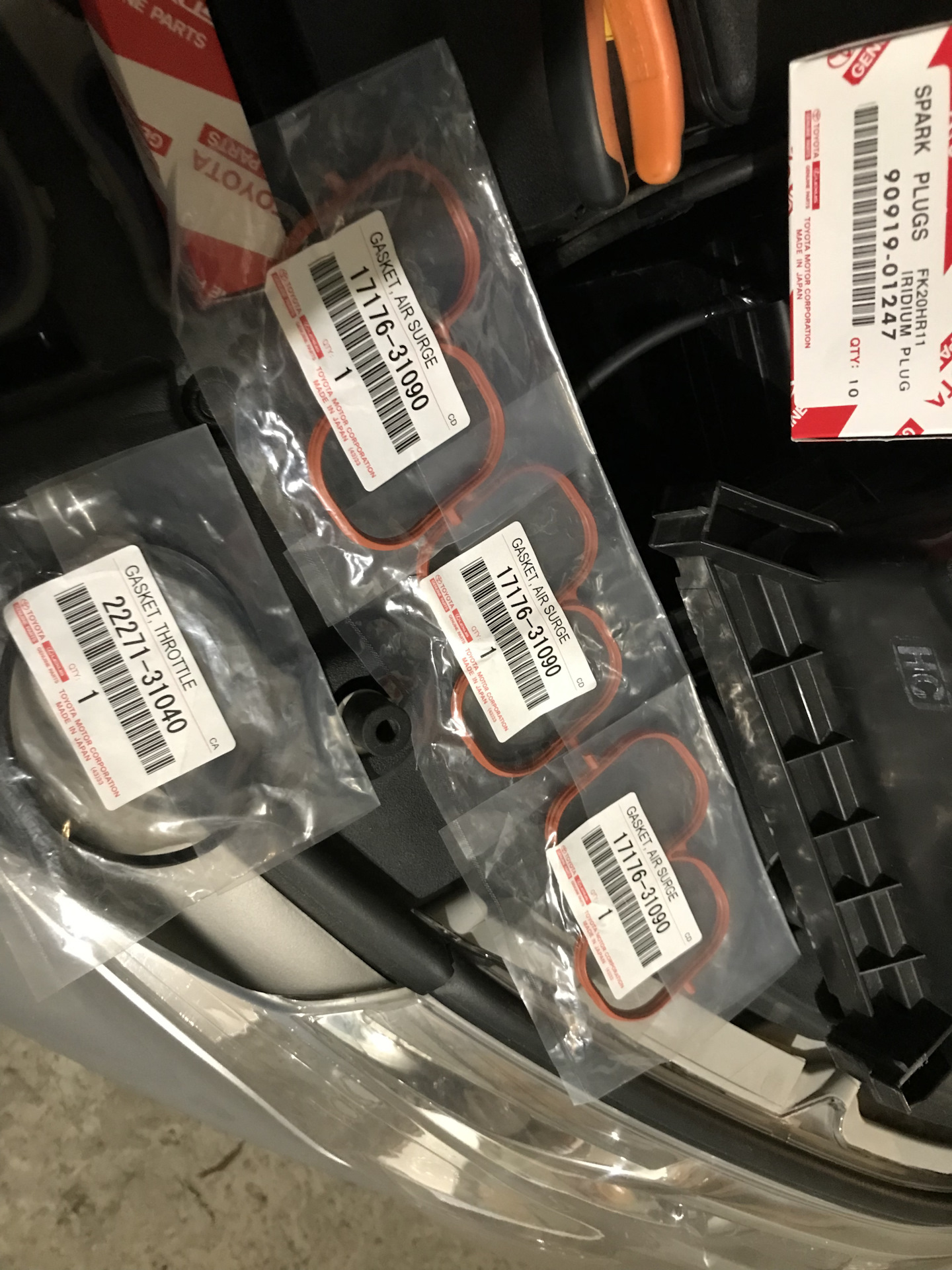 2GR-FE 💪 Замена свечей / уплотнит кольца топливных форсунок — Toyota ...