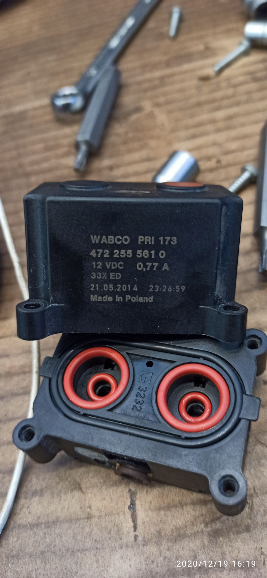 4722555610 Магнитный клапан WABCO | Запчасти на DRIVE2