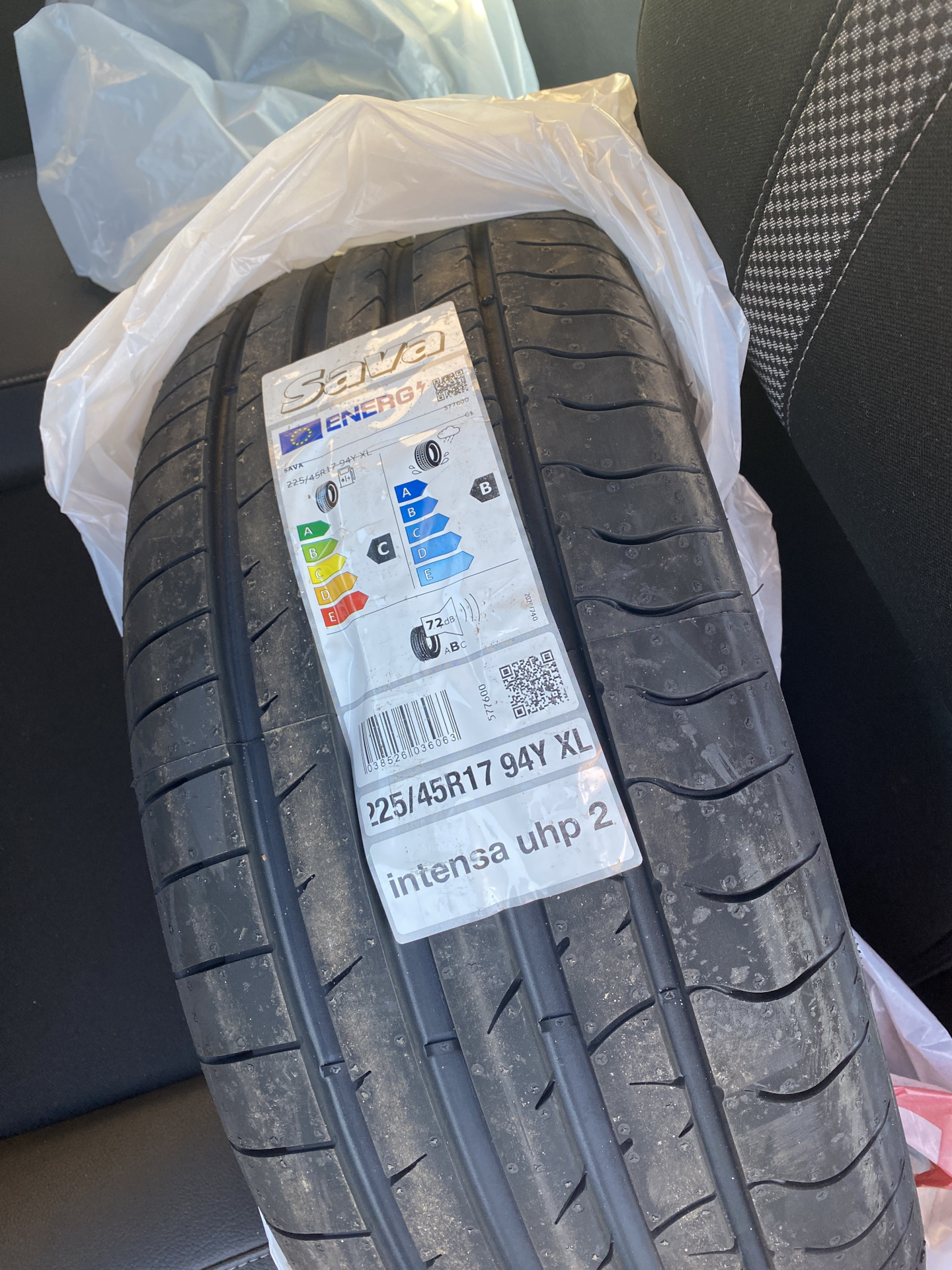 резина/лето — Honda Civic 4D (10G), 2 л, 2019 года | шины | DRIVE2