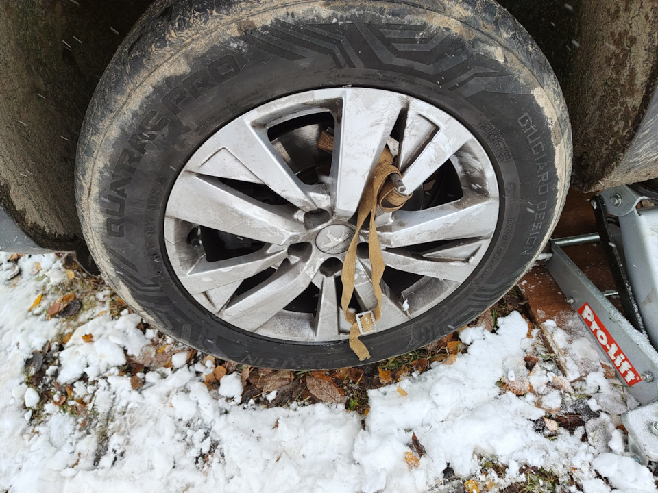 Кто ещё не снимал колёса. — Peugeot 5008 (2G), 1,2 л, 2019 года ...