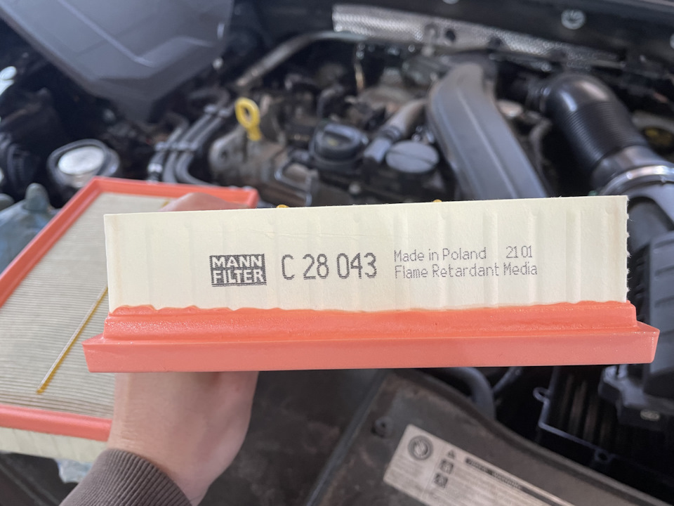 C28043 Воздушный фильтр MANN FILTER | Запчасти на DRIVE2