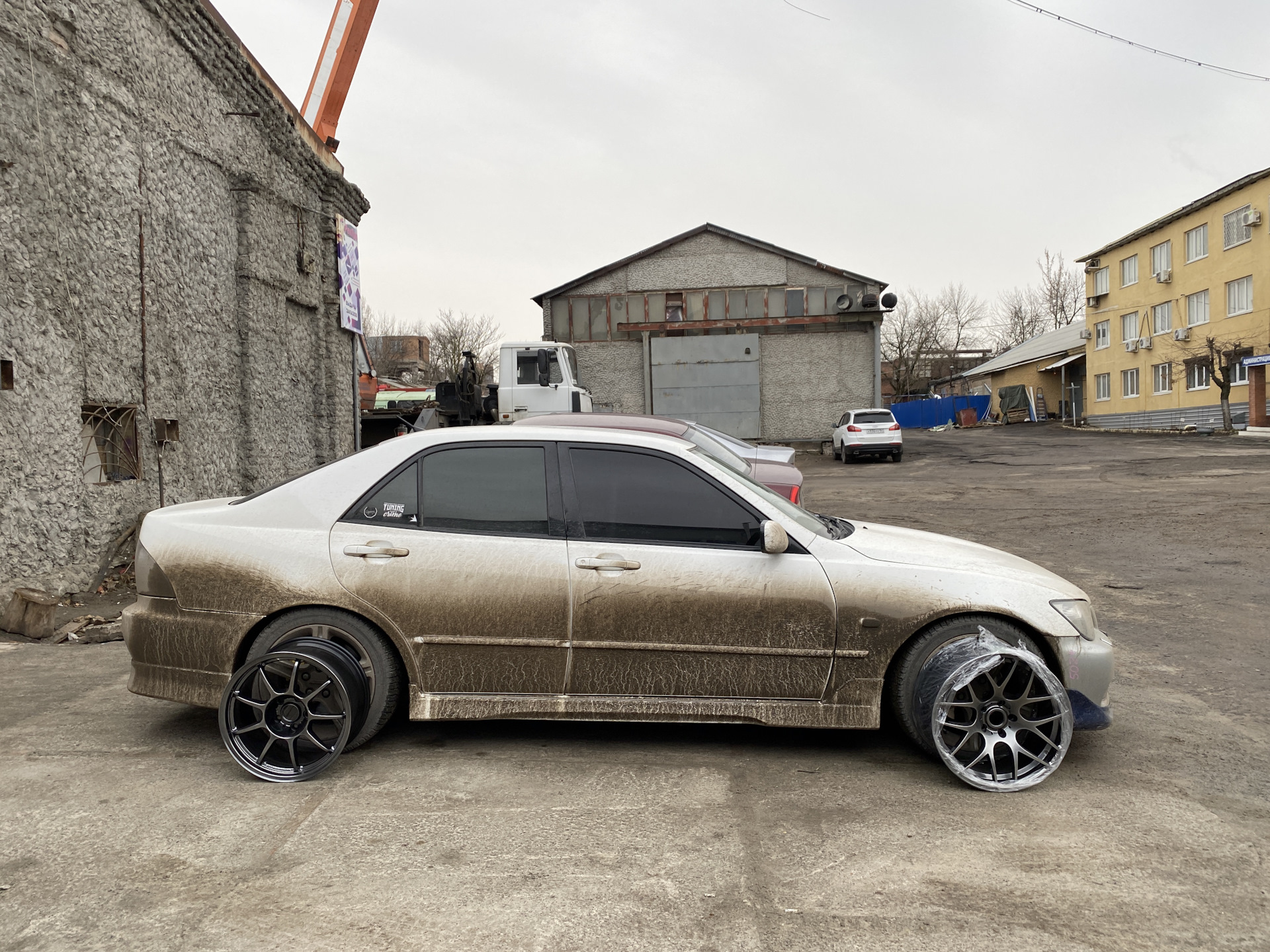 5 Zigen Inperio. Winter mod. — Toyota Altezza, 2 л, 2001 года | колёсные диски | DRIVE2