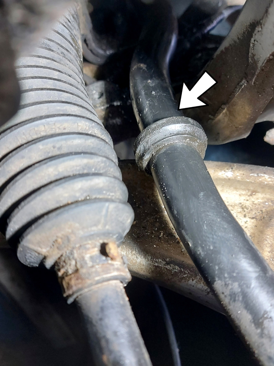 Втулки переднего стабилизатора Volkswagen Passat B6 — Volkswagen Passat ...