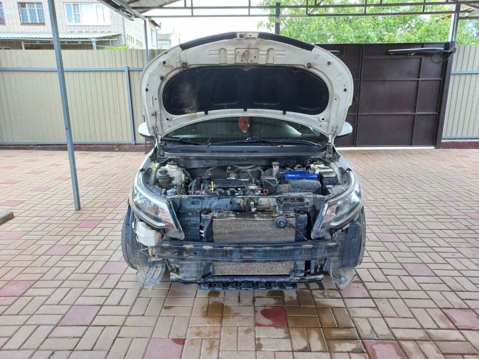 Мойка радиаторов — KIA Rio (3G), 1,4 л, 2016 года | мойка | DRIVE2