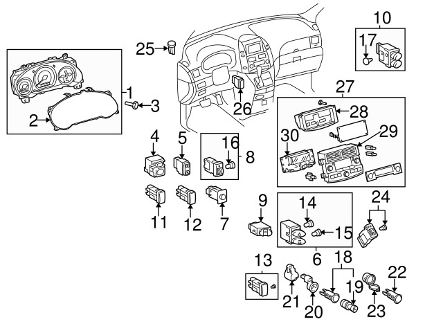 8415233030 ПЕРЕКЛЮЧАТЕЛЬ/SWITCH, HEADLAMP TOYOTA LEXUS | Запчасти на DRIVE2