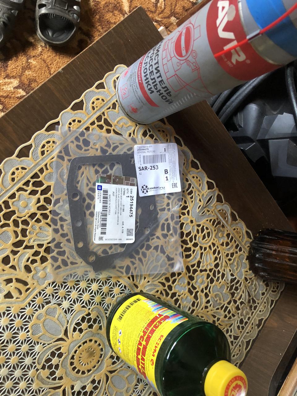 Замена прокладки механизма выбора передач. — Chevrolet Cruze Hatchback ...