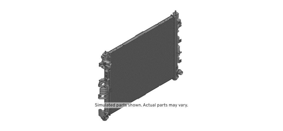 84961972 Engine Radiator GM | Запчасти на DRIVE2