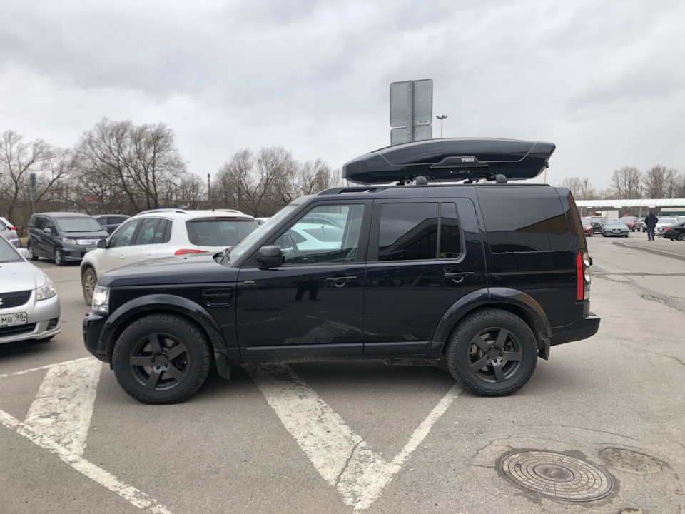 Бокс на крышу THULE Motion XT XL — Land Rover Discovery IV, 3,6 л, 2009 ...