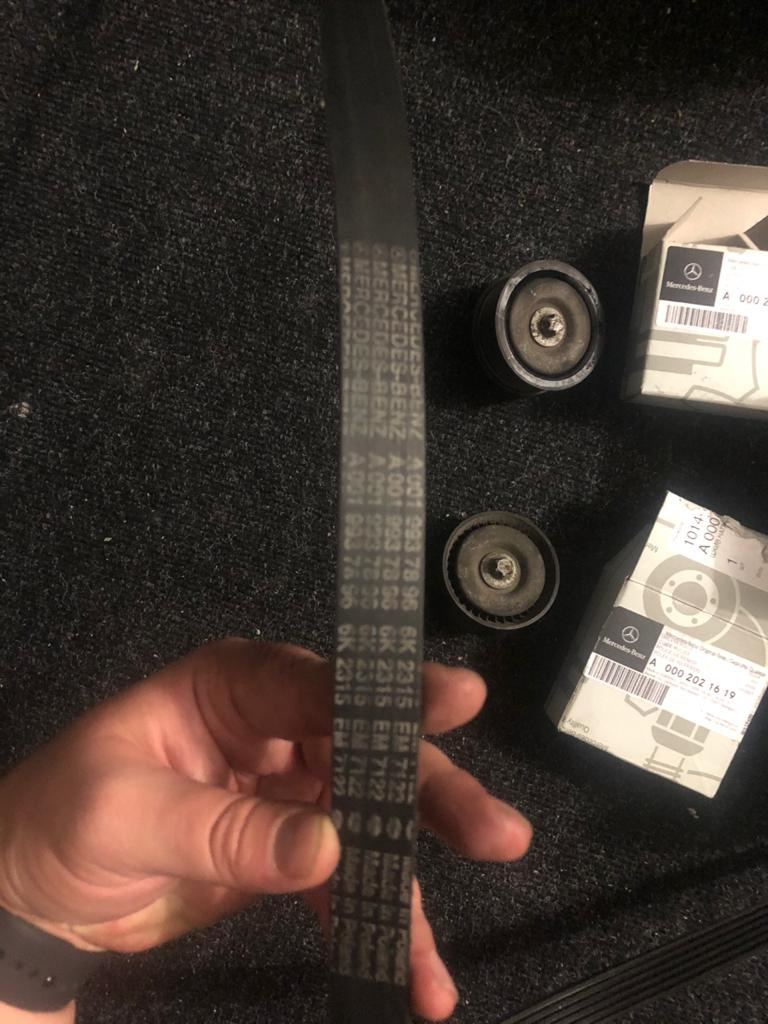 A0002021619 Шкив натяжителя ремня грм MERCEDES | Запчасти на DRIVE2