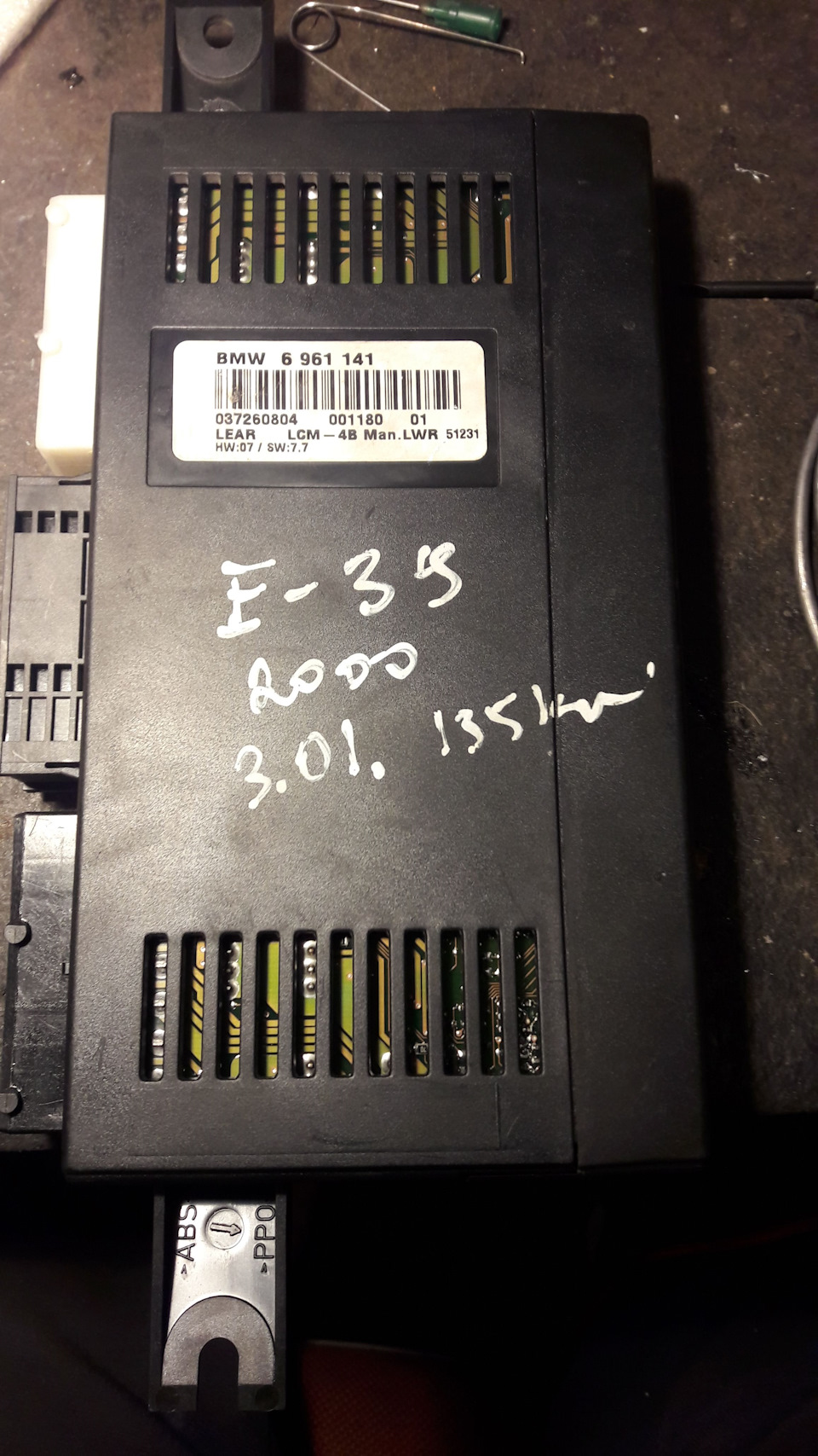 Автокорректор фар. — BMW 5 series Touring (E39), 3 л, 2003 года ...