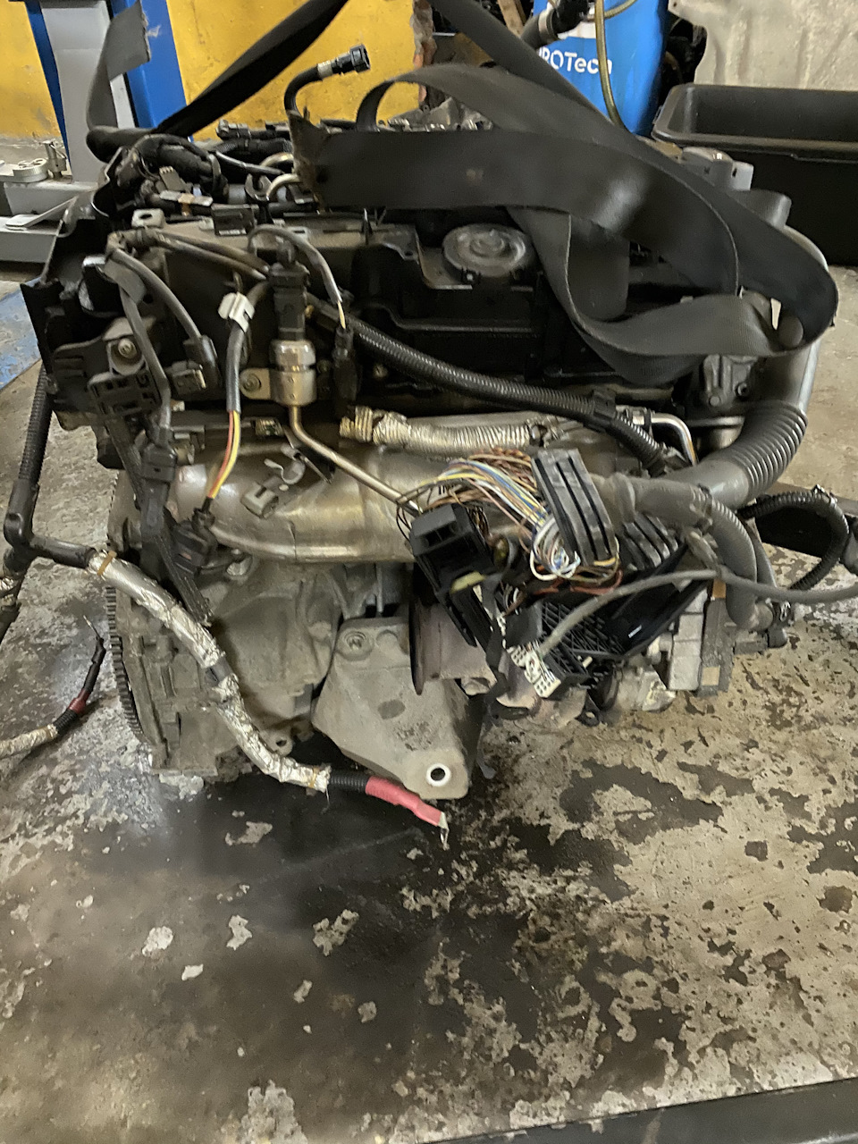 Замена цепей bmw b47 f10 часть 1 — BMW 5 series (F10), 2 л, 2014 года ...