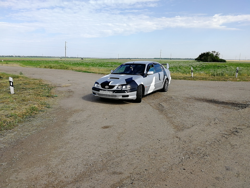 Новый внешний вид. — Toyota Avensis I, 2 л, 2002 года | стайлинг | DRIVE2