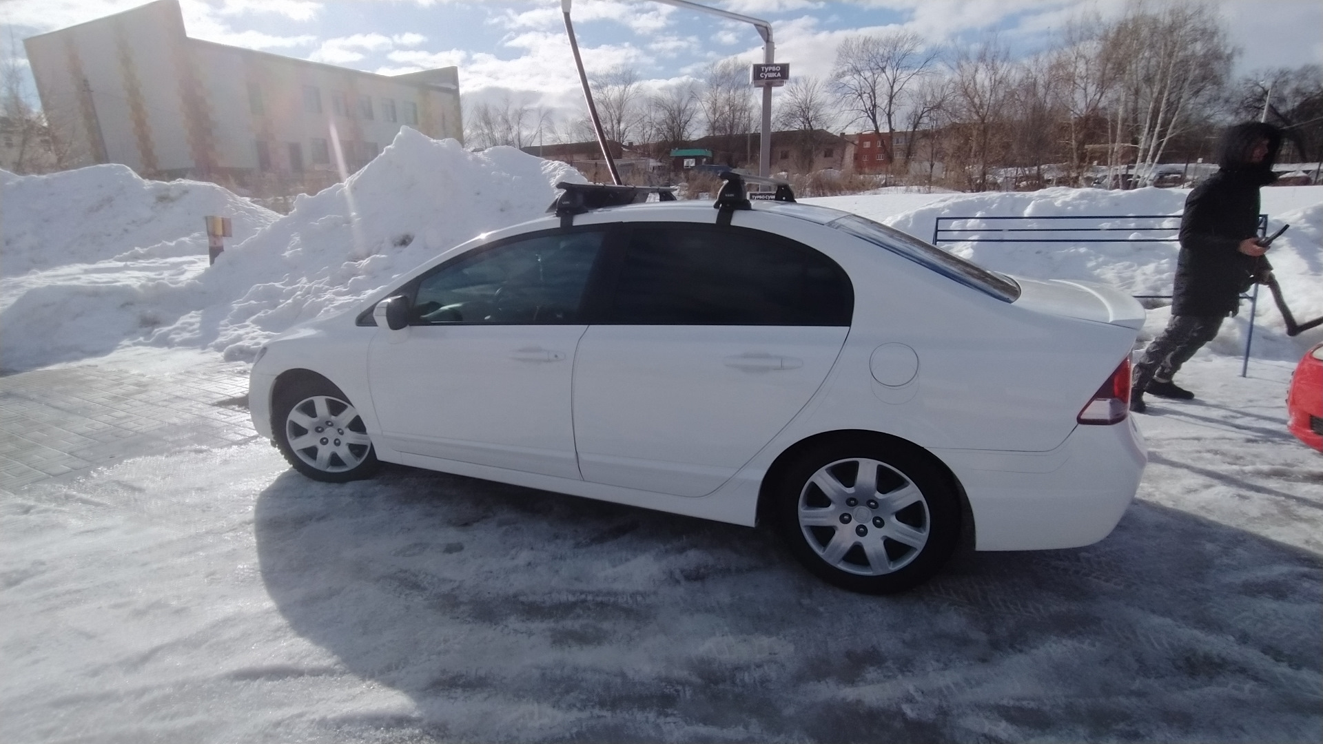 Фейринг — Honda Civic 4D (8G), 1,8 л, 2009 года | аксессуары | DRIVE2