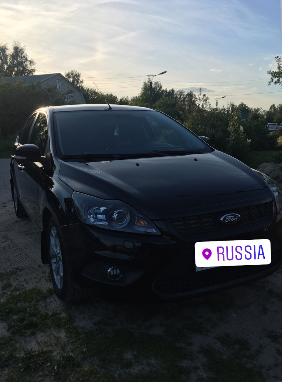 ️Полиуретановая пленка на фары Ford Focus 2 Рестайлинг — Ford Focus ...