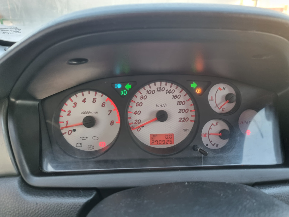 Лампочки в приборку — Mitsubishi Lancer IX, 1,6 л, 2006 года ...