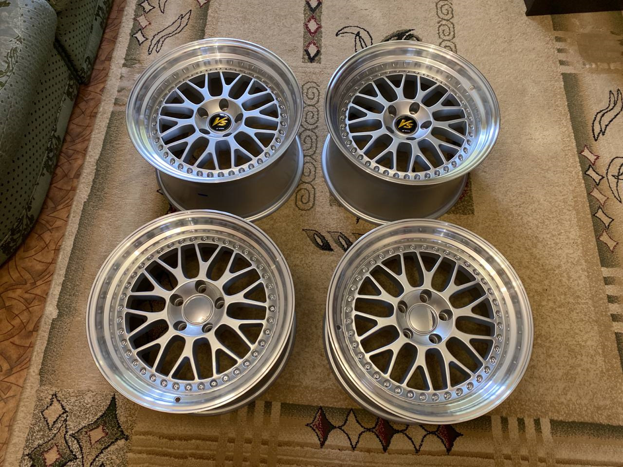 Work R18 9,5j & 10,5j — Toyota Chaser (100), 2,5 л, 1998 года ...