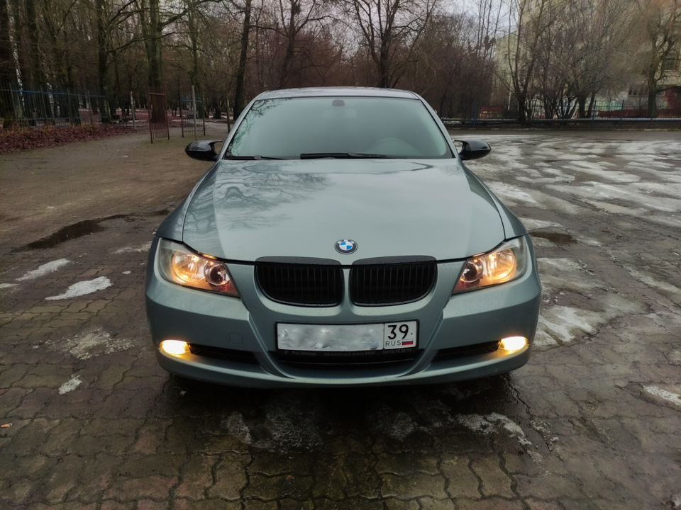 Накладки на зеркала М-стиль BMW E90 — BMW 3 series (E90), 2 л, 2007 ...