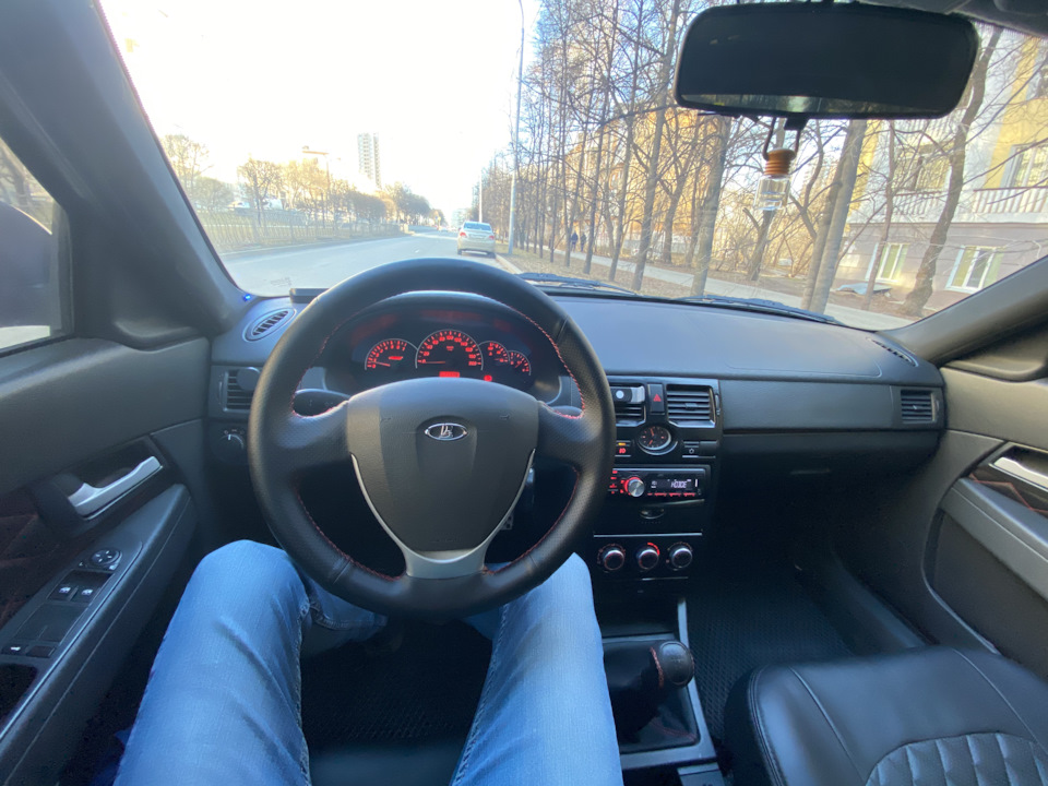 Перетяжка руля — Lada Приора седан, 1,6 л, 2013 года | тюнинг | DRIVE2