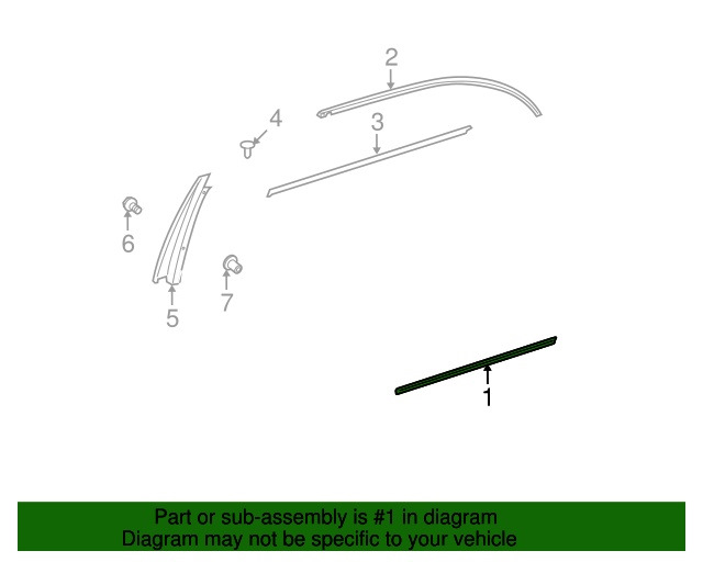 A2216904580 Накладка двери Mercedes | Запчасти на DRIVE2
