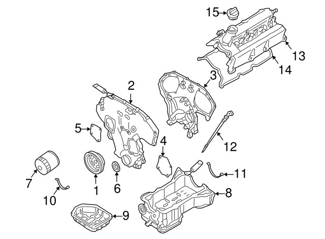 132648J113 Крышка клапанная NISSAN INFINITI | Запчасти на DRIVE2
