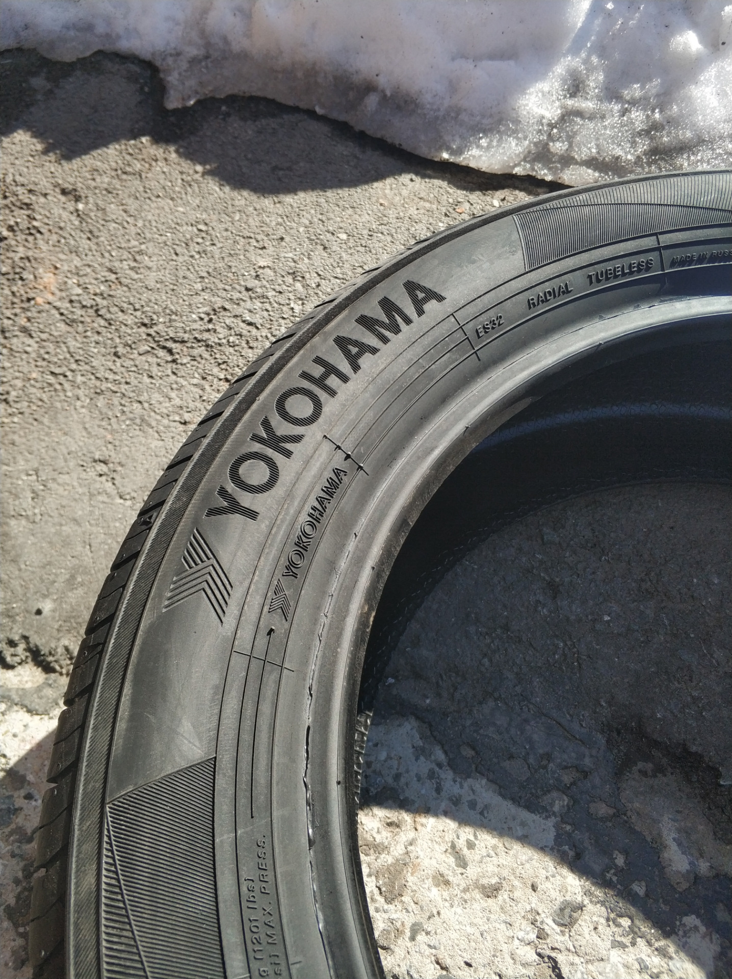 Новая летняя резина Yokohama BluEarth ES32 195/55 R16 — Toyota Camry ...