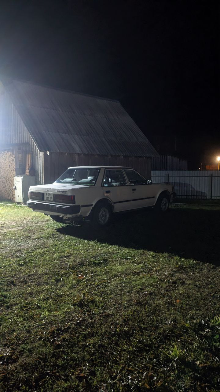 7. Перегон на зимовку — Nissan Bluebird (U11), 1,6 л, 1984 года ...