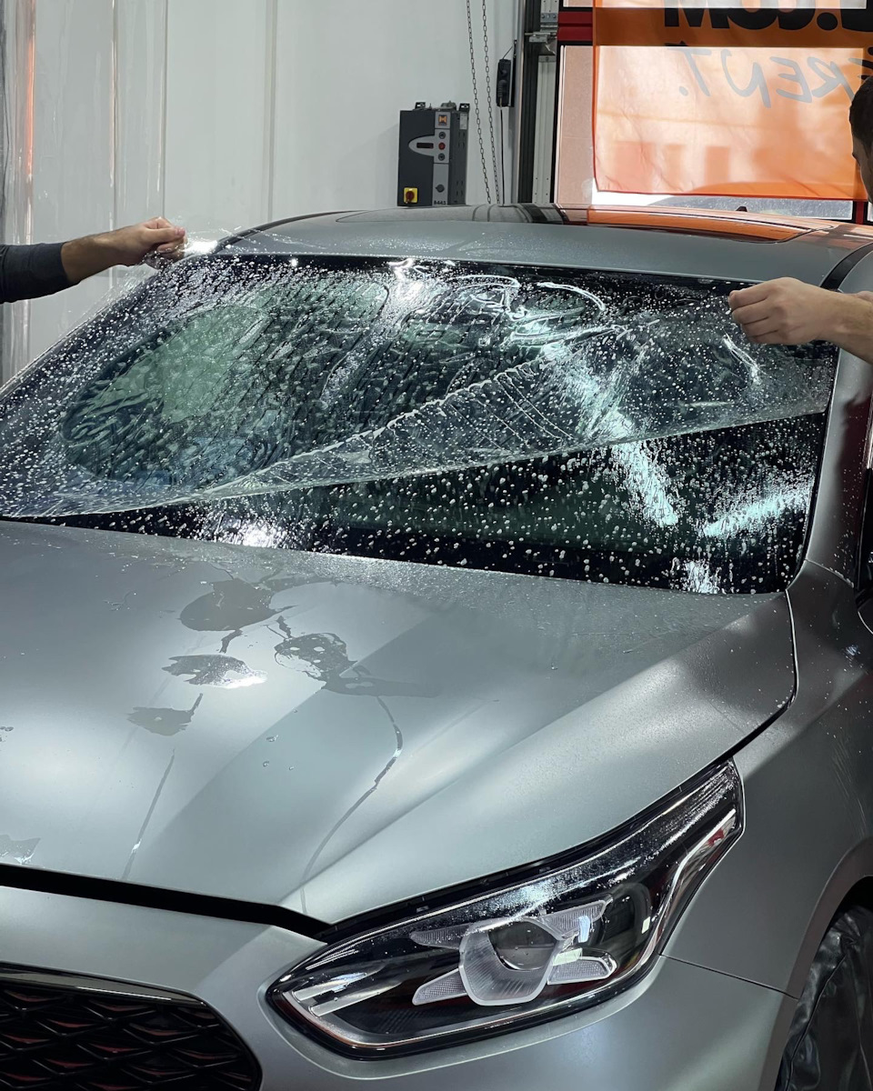 Защита лобового стекла — KIA Cerato (4G), 2 л, 2020 года | аксессуары ...