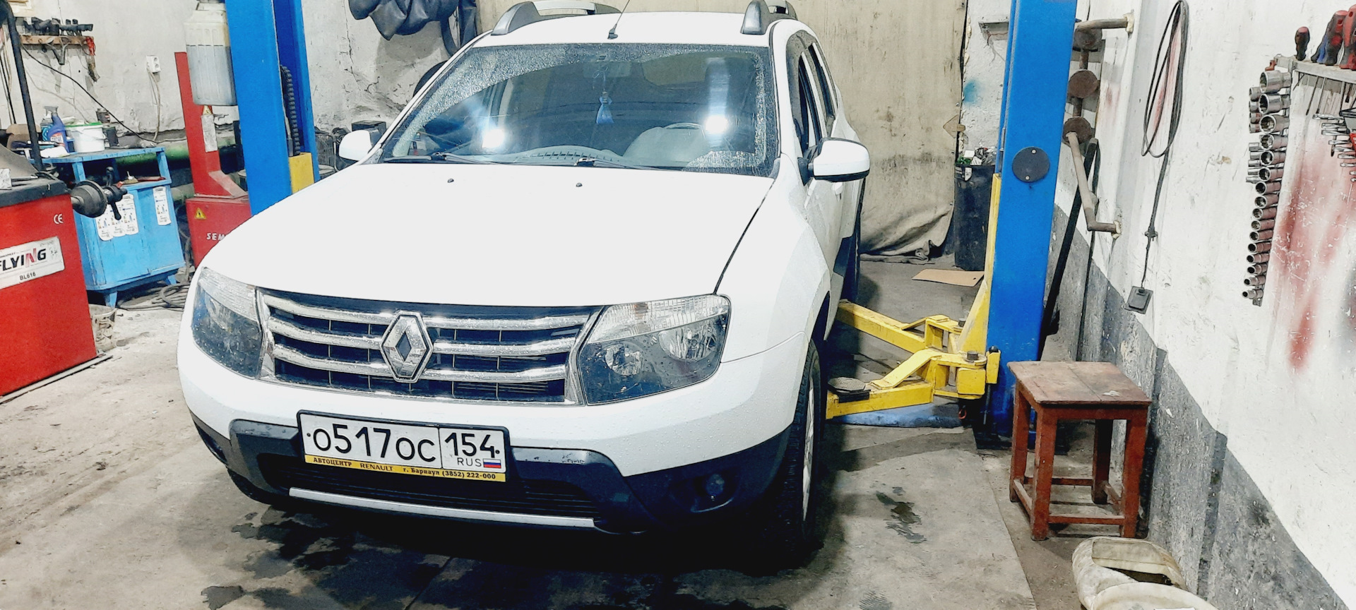 Замена передних стоек на SS20 — Renault Duster (1G), 2 л, 2014 года ...