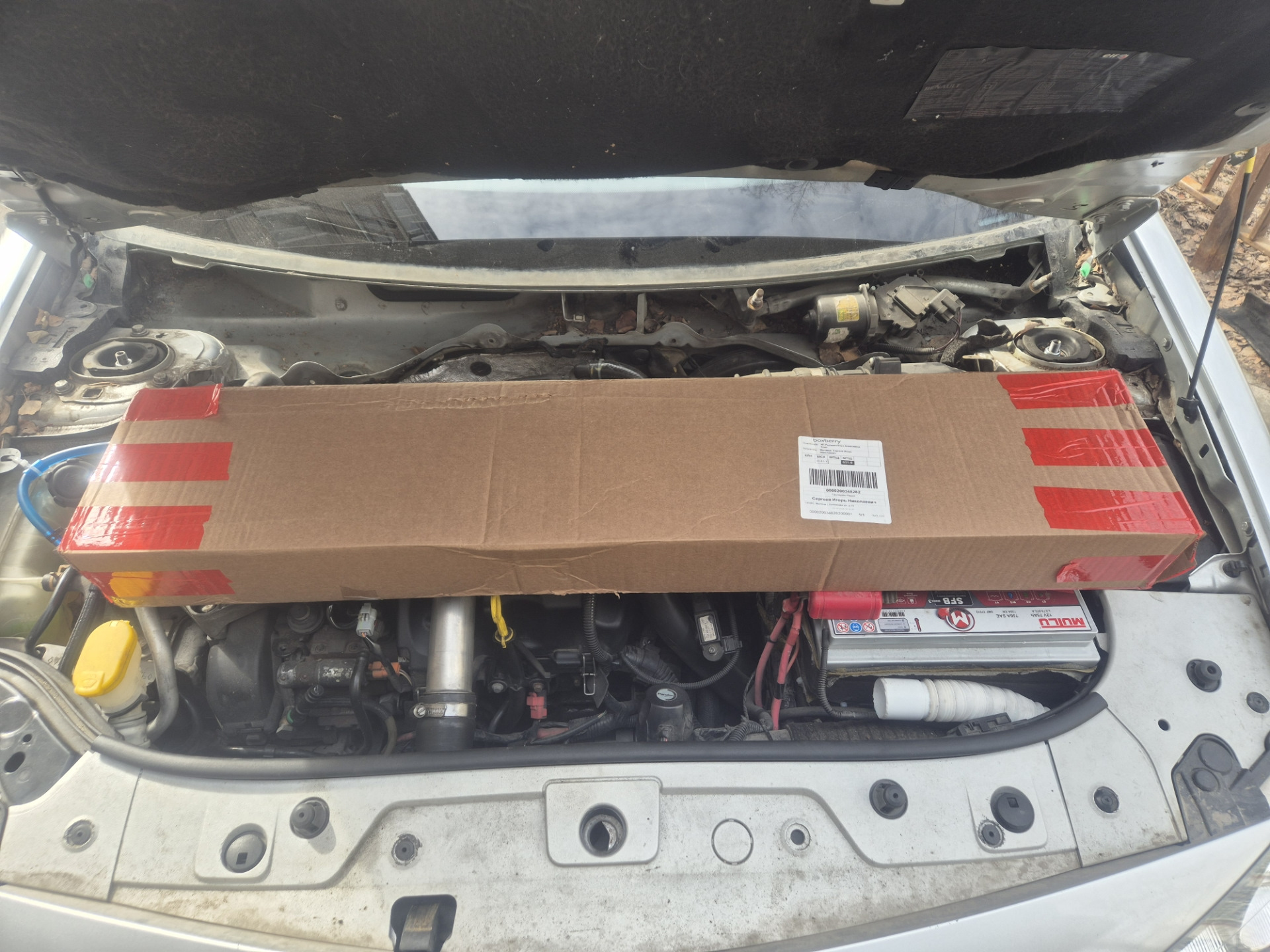 Замена жабо, жабо от GR 1979 — Renault Megane II, 1,5 л, 2008 года ...