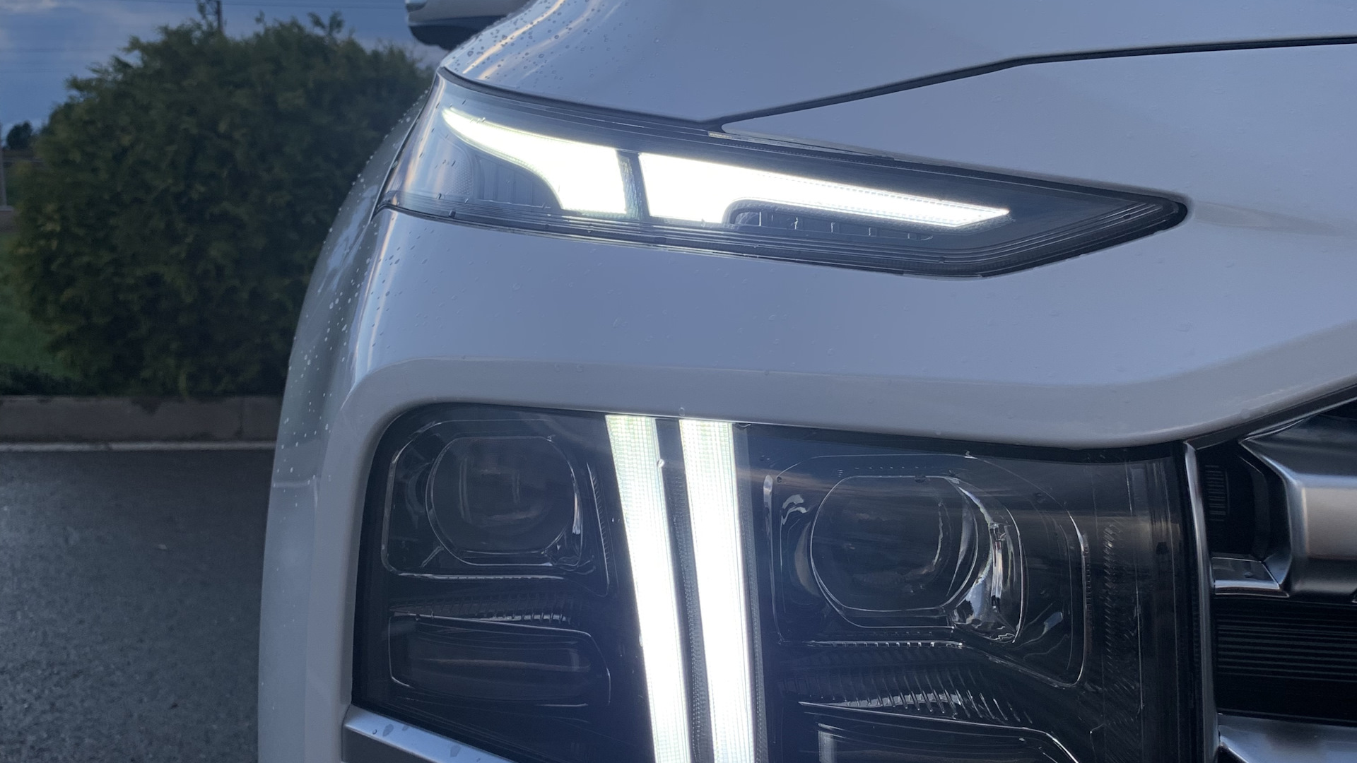 Hyundai Santa Fe (4G) 2.2 дизельный 2021 | N Line Wh1te Sh4rk на DRIVE2