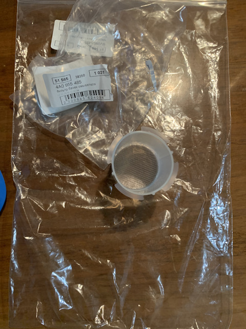 4A0955485 Фильтр бачка омывателя VAG | Запчасти на DRIVE2