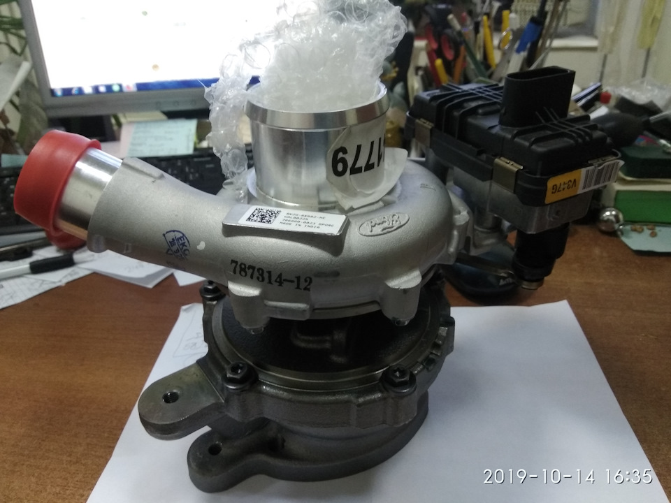 Ошибка двигателя. Турбина напомнила что она стоит под капотом. — Ford ...