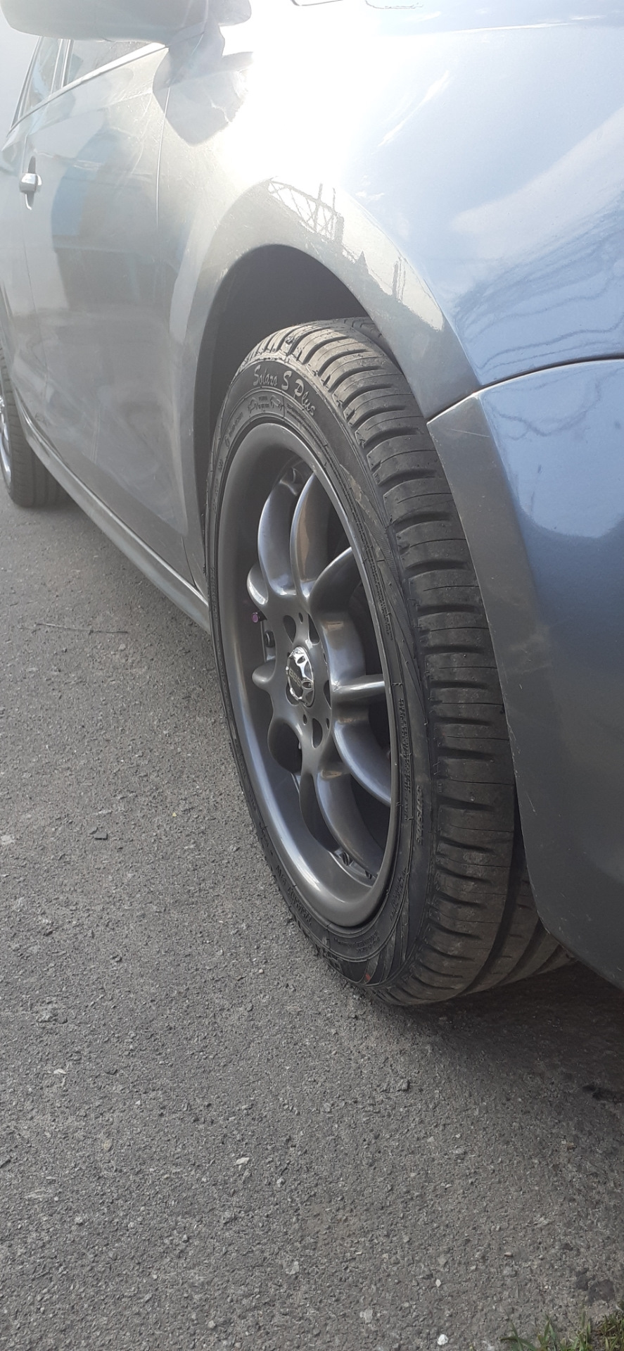 Диски R17 EMR product+ летняя резина — Volkswagen Jetta VI, 1,8 л, 2014 ...