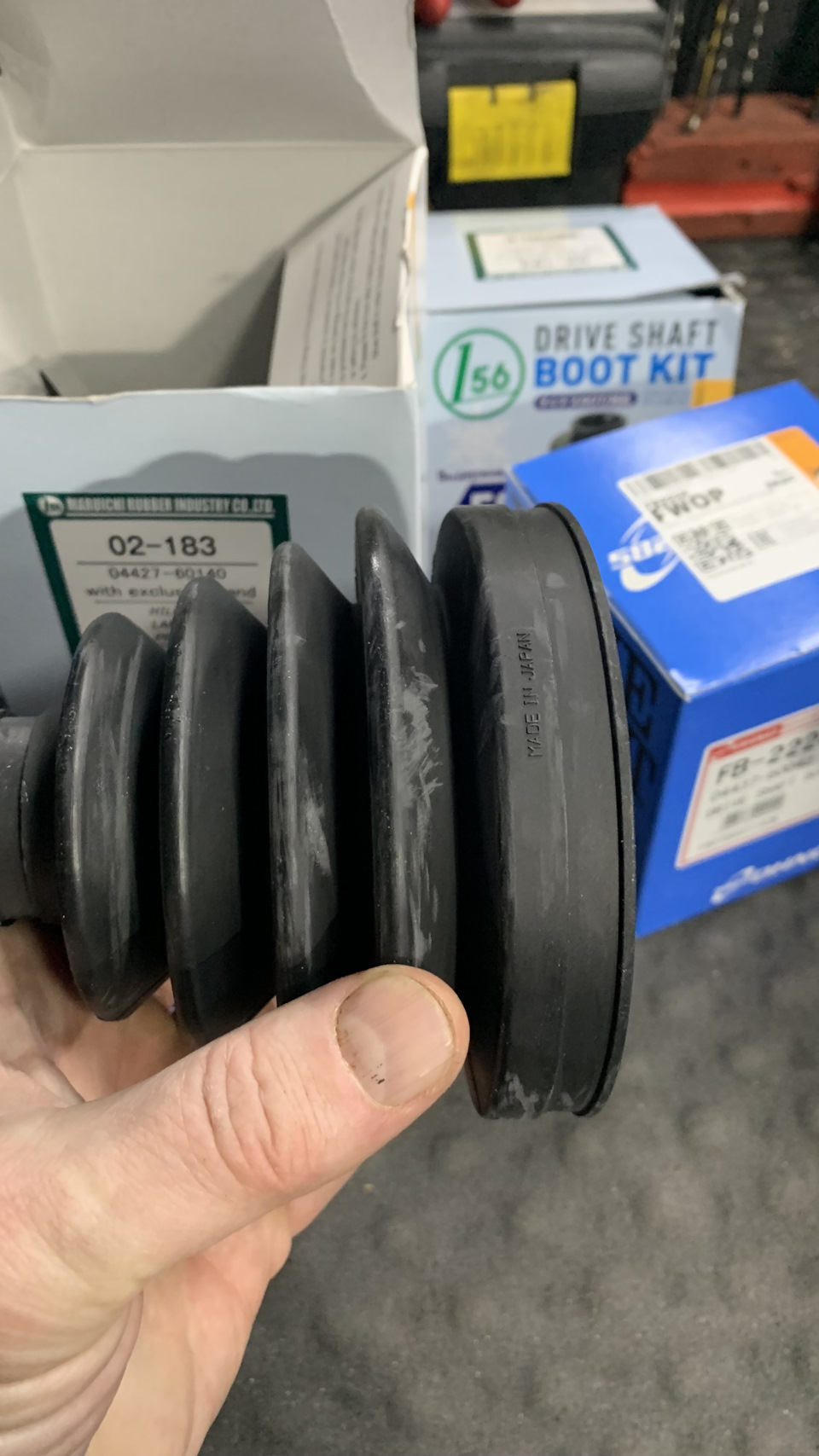 ☑ Замена пыльников привода и смазки для триподов Прадо120 ☑ — Toyota ...