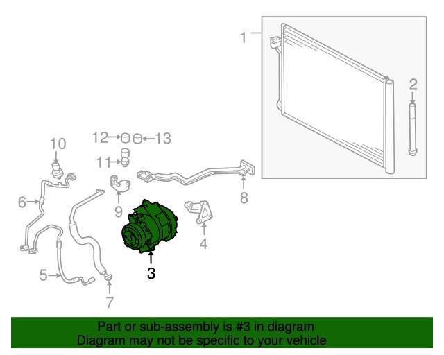 64529185142 компрессор кондиционера BMW | Запчасти на DRIVE2