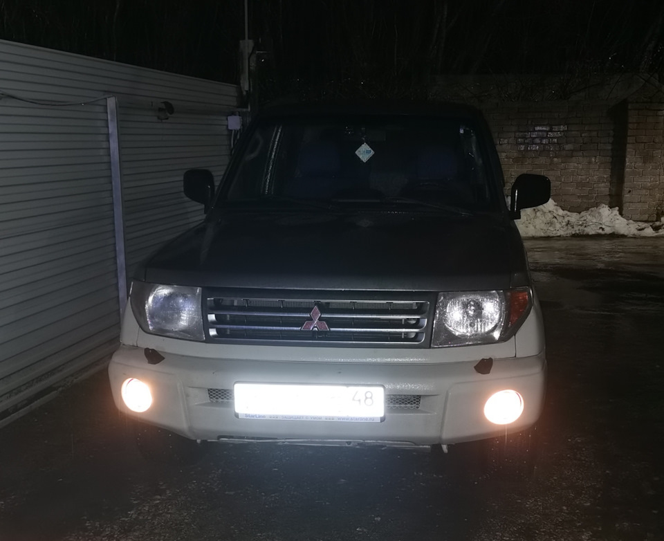 Установка реле ДХО в пол накала на туманки и раскладной ключ ...