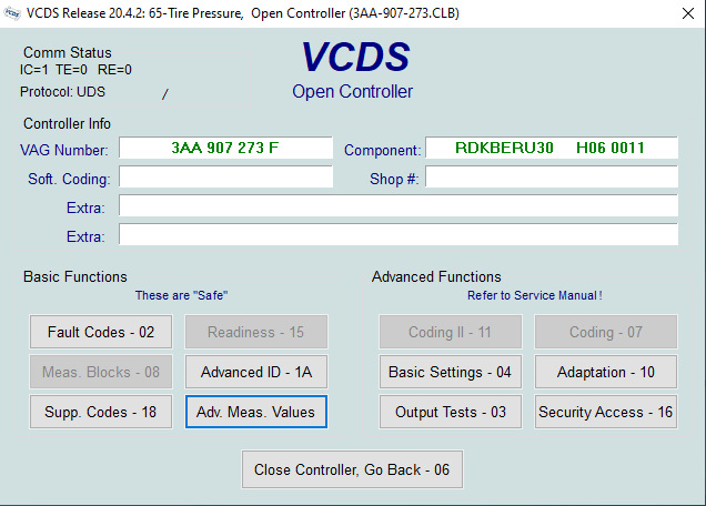 Installed TPMS 5Q0907273 HW06 on Passat B7 — Volkswagen Passat B7, 2 л ...