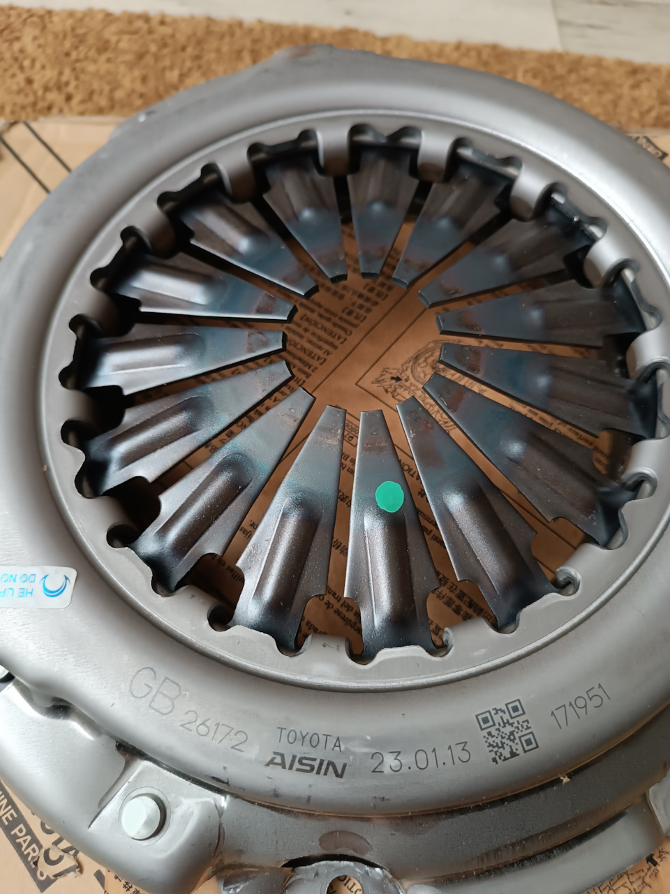 Диск, корзина, выжимной. — Toyota Land Cruiser Prado 150-series, 2,7 л ...